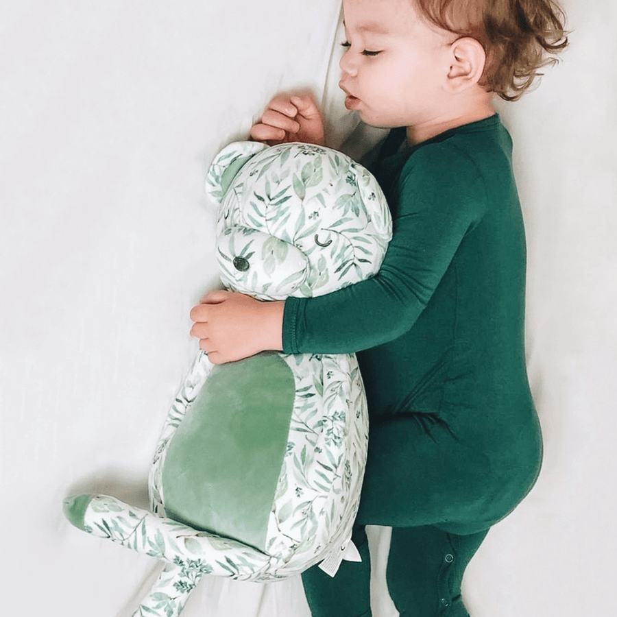 Basil Bear Mint Super Soft Plush - Goosewaddle® | Newborn Baby Blankets ...